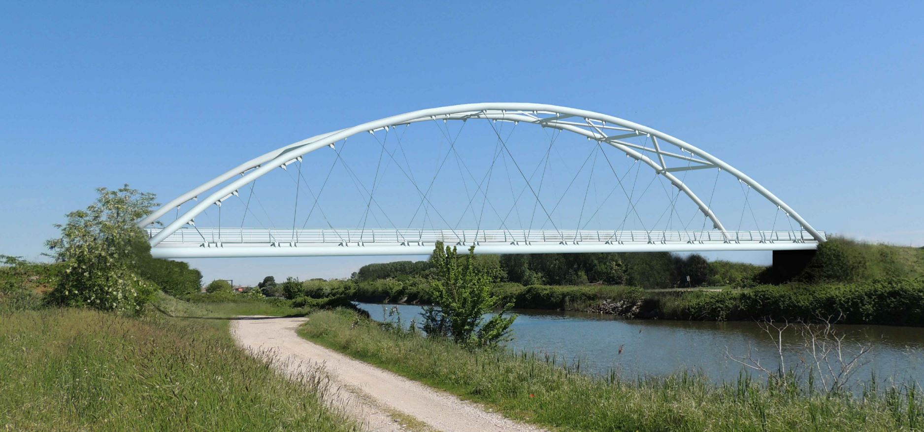 Ricostruzione del Ponte Rantin (ecco come sarà) e realizzazione ...