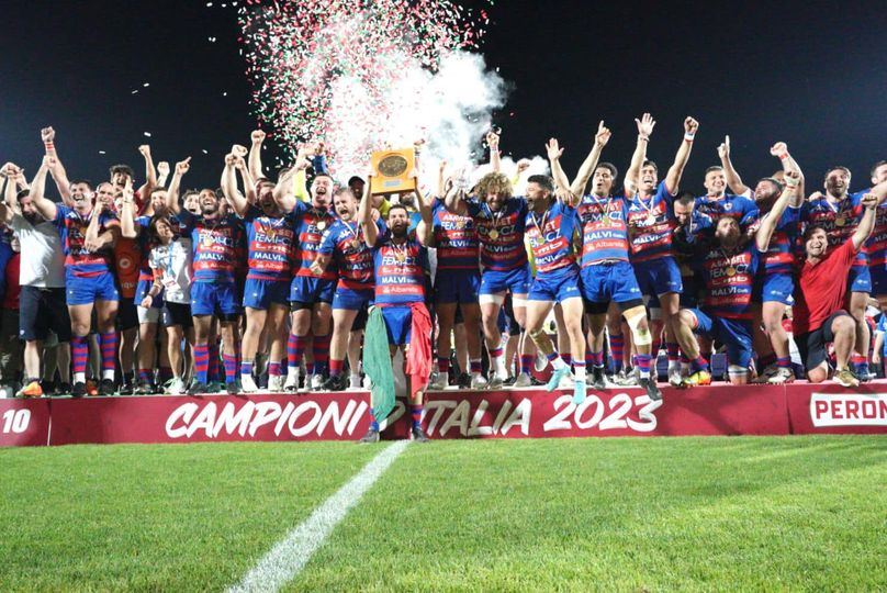 Rugby: Rovigo 14 volte campione d'Italia - Prima Rovigo